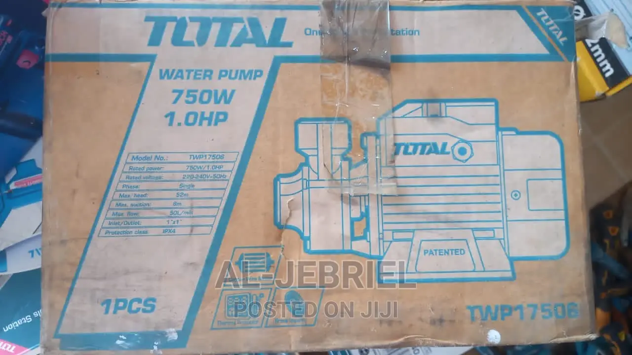 Total Water Pump 1HP in Accra Metropolitan - Plumbing & Water Systems ...