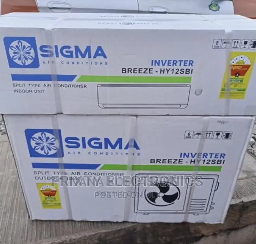 Awesome Sigma 1.5hp Split Inverter Air Conditioner R410a Gas in Accra ...