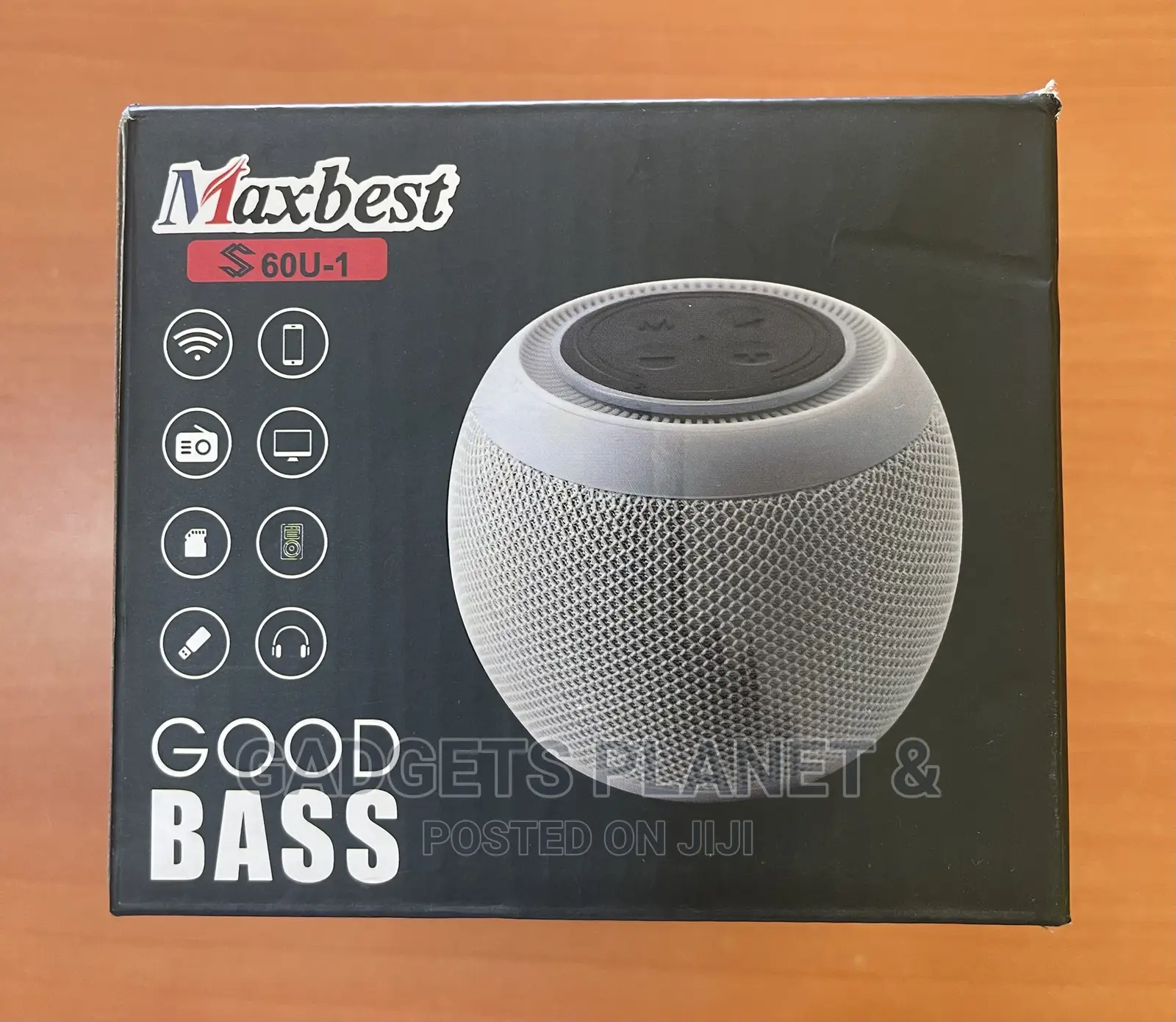 Maxbest Deep Base Mini Bluetooth Speaker With FM - S60u-1 for sale ...