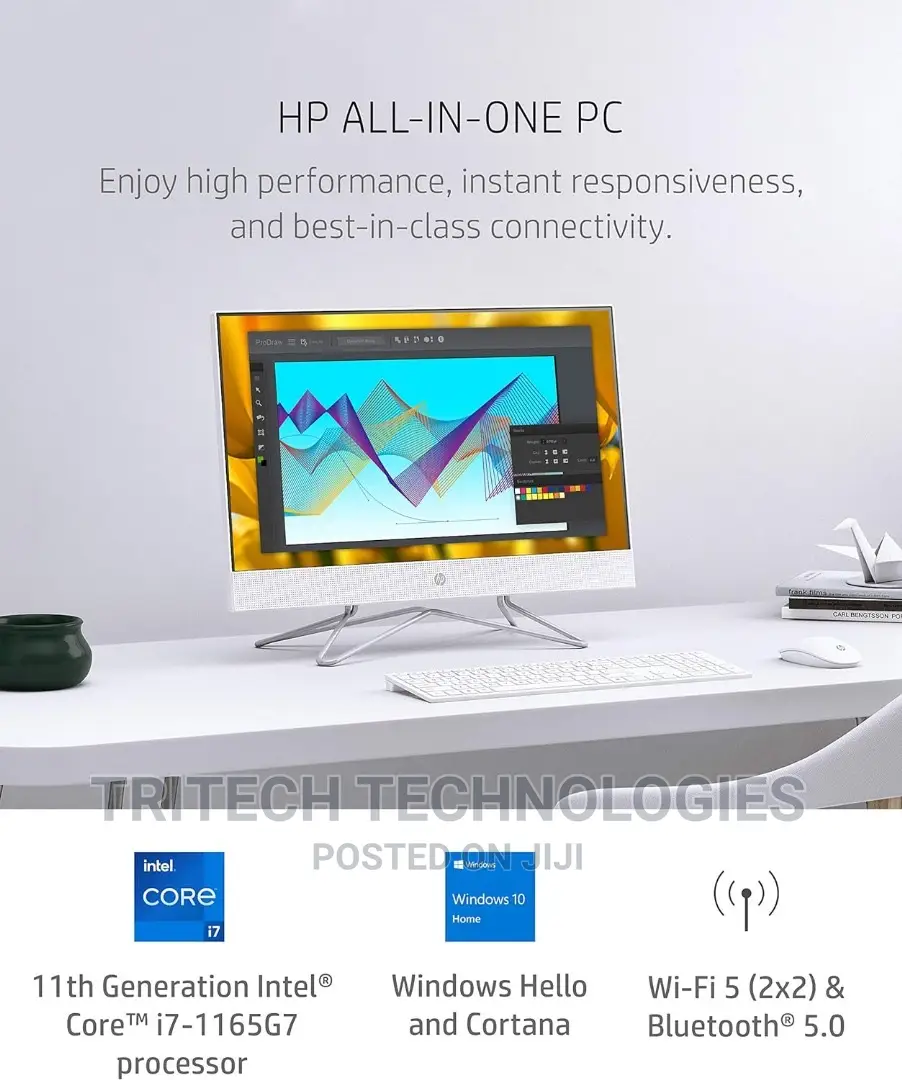 HP Aio, Intel CORE 17, 11th Gen, 8gb DDR 4 RAM , 1tb HDD in Lapaz ...