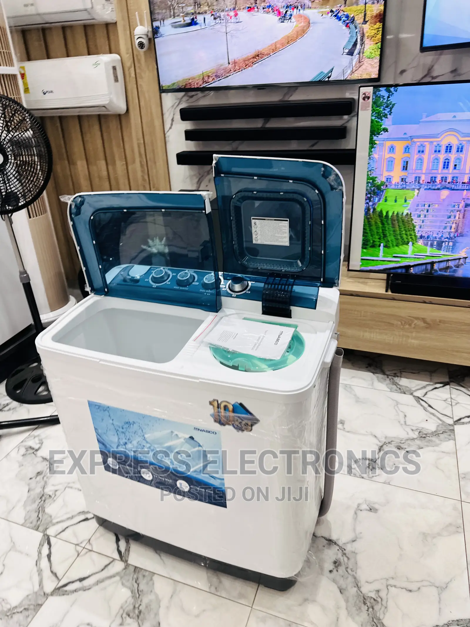 Double Wash Nasco 10kg Topload Washing Machine Twintub in Adabraka ...