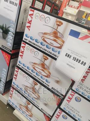 Akai 42” Foldable Decorative Led Ceiling Fan in Osu - Home Appliances ...