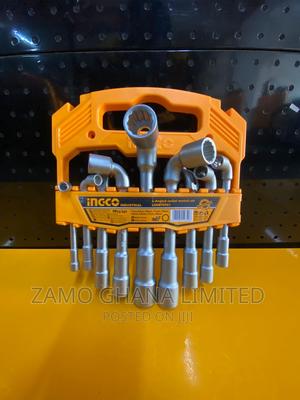 Ingco L-Angled Socket Wrench Set - LASWT0901 in Kokomlemle - Hand Tools, Zamo Ghana Limited ...