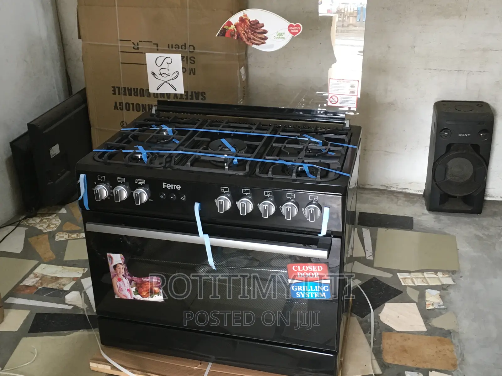 Gas Cooker * 5 Burner * Ferre 60x90 Gas Cooker - Turkey in Accra ...