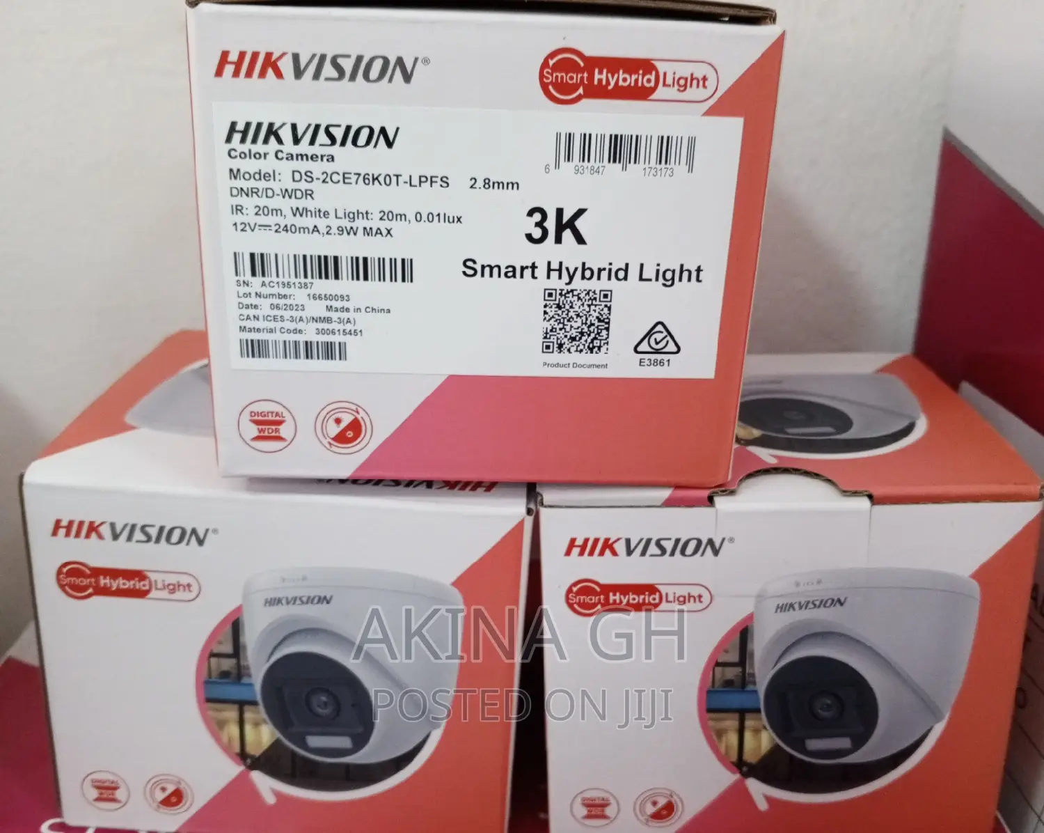 Hikvision Analog Smart Hybrid Light 5mp Dome With Audio in Lapaz ...