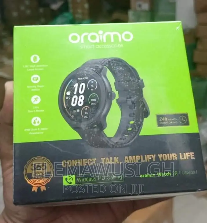 Oraimo Watch 2R Smart Watch BT Calling in Achimota - Smart Watches ...