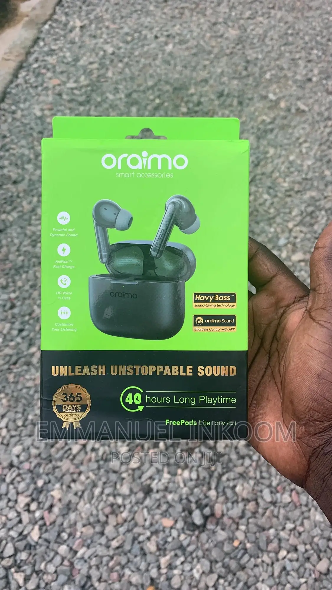 Oraimo Pro Airpod in Accra Metropolitan - Headphones, Emmanuel Inkoom ...