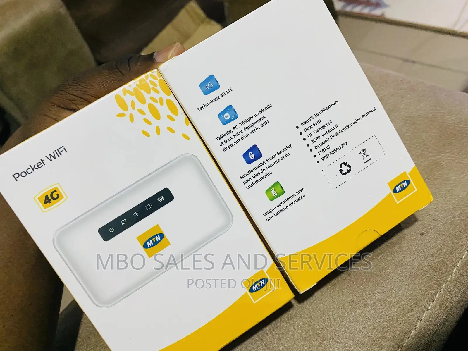 Mtn 4g Lte Universal Pocket Wi-fi (Supports Turbonet) in Mataheko ...