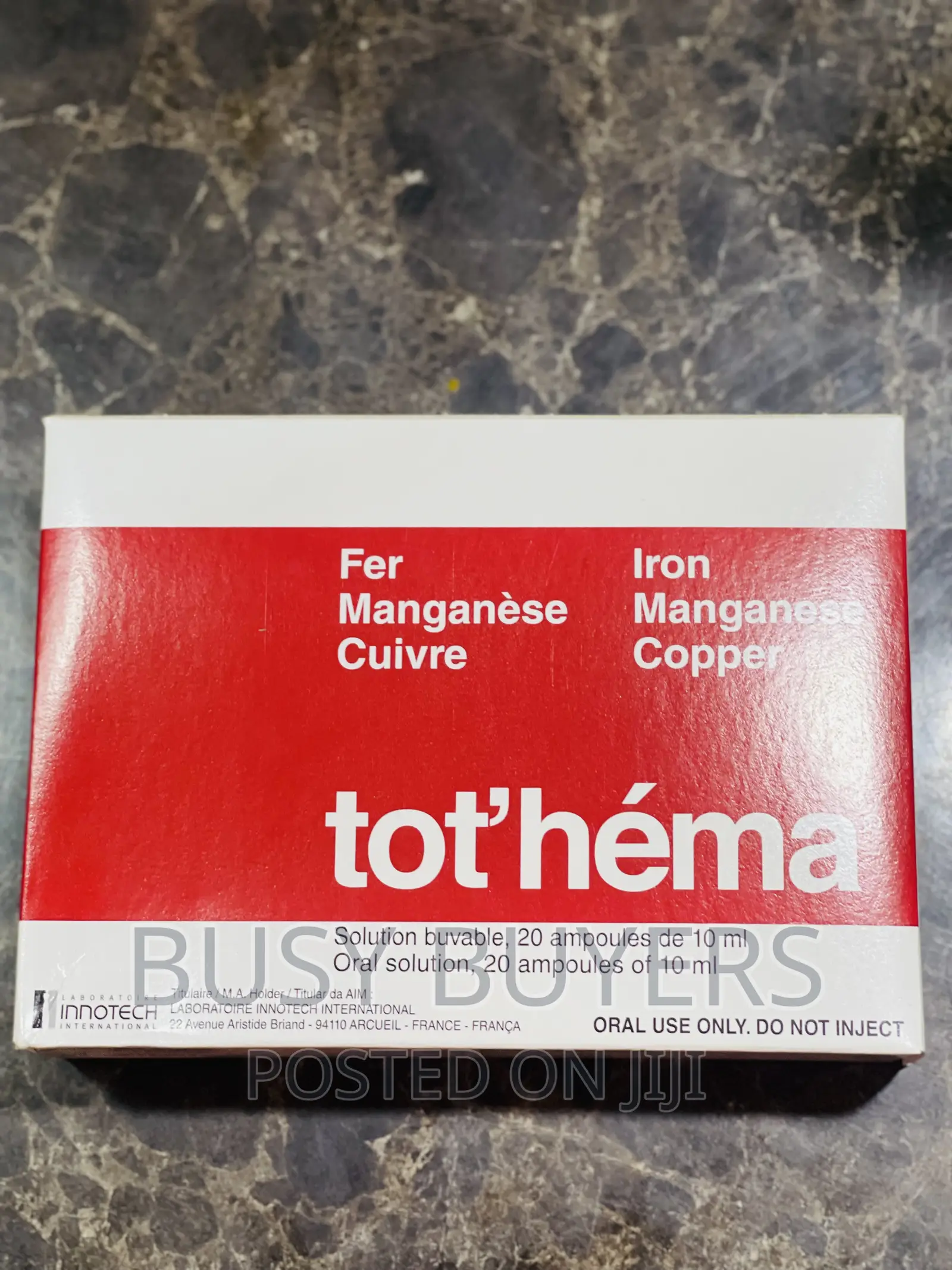 Tothema Iron Manganese Oral Blood (For Pregnant Infants) for sale ...