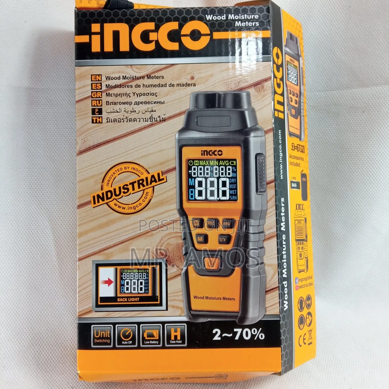 Ingco Digital Wood Moisture Meter - HETWM01 in Accra Metropolitan ...