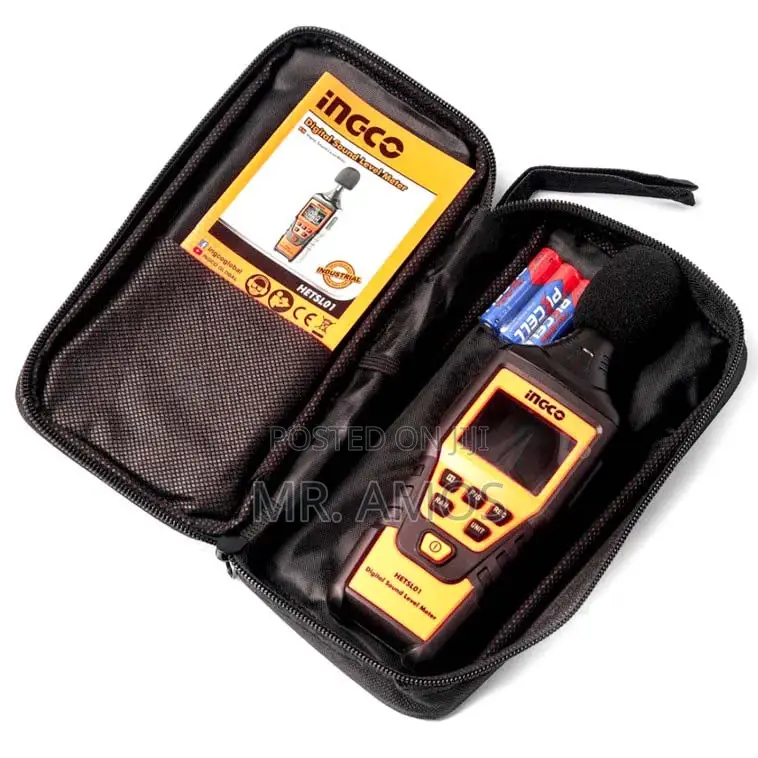 Ingco Industrial Digital Sound Level Meter - HETSL01 in Accra ...