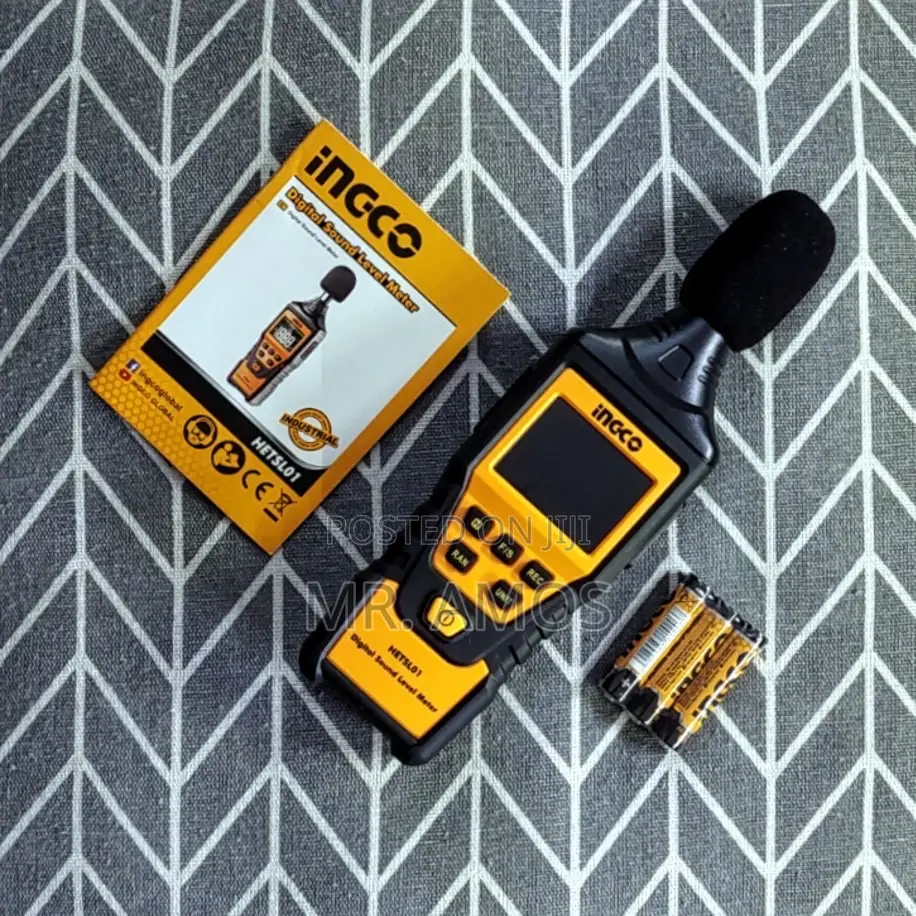 Ingco Industrial Digital Sound Level Meter - HETSL01 in Accra ...