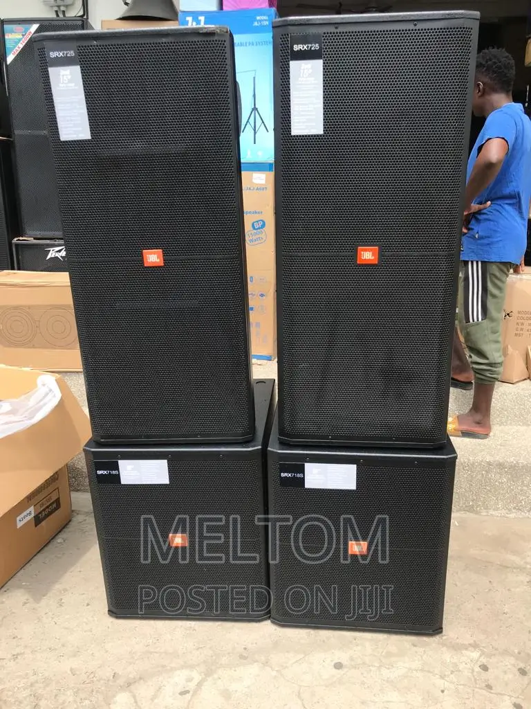 Jbl Full Range Speaker And Single Bass Sub Speaker Set in Accra ...