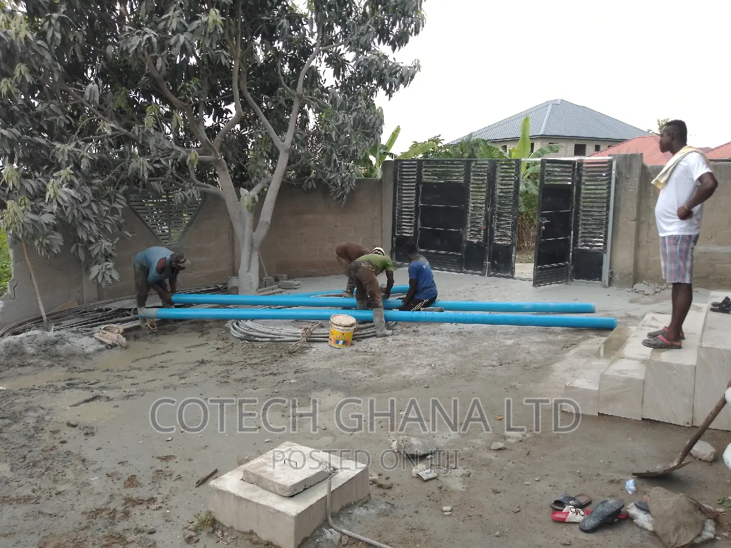 Plenty Water Borehole Drilling in Airport Residential Area - Building & Trade Services, Cotech ...