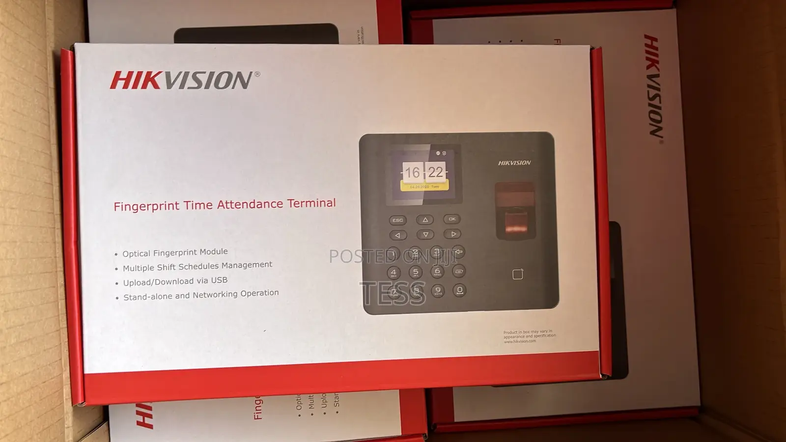 Hikvision Time Attendance Clock In Device for sale - TESS Price: GH ...