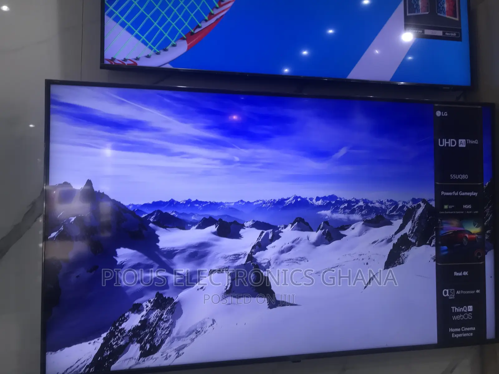 5(Gen)AI Processor >>LG 55UR7300 55” HDR Smart LED Tv(Black) in ...