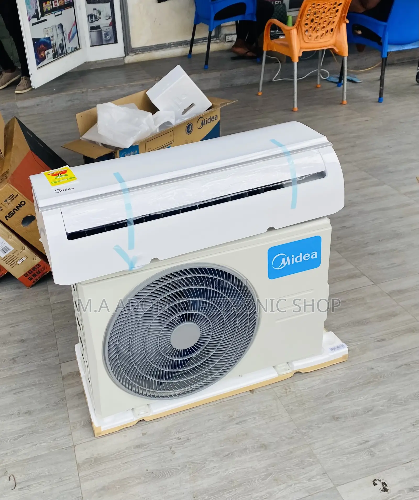 Super Chilling Midea 1.5hp Split Type Air Conditioner,White. in ...