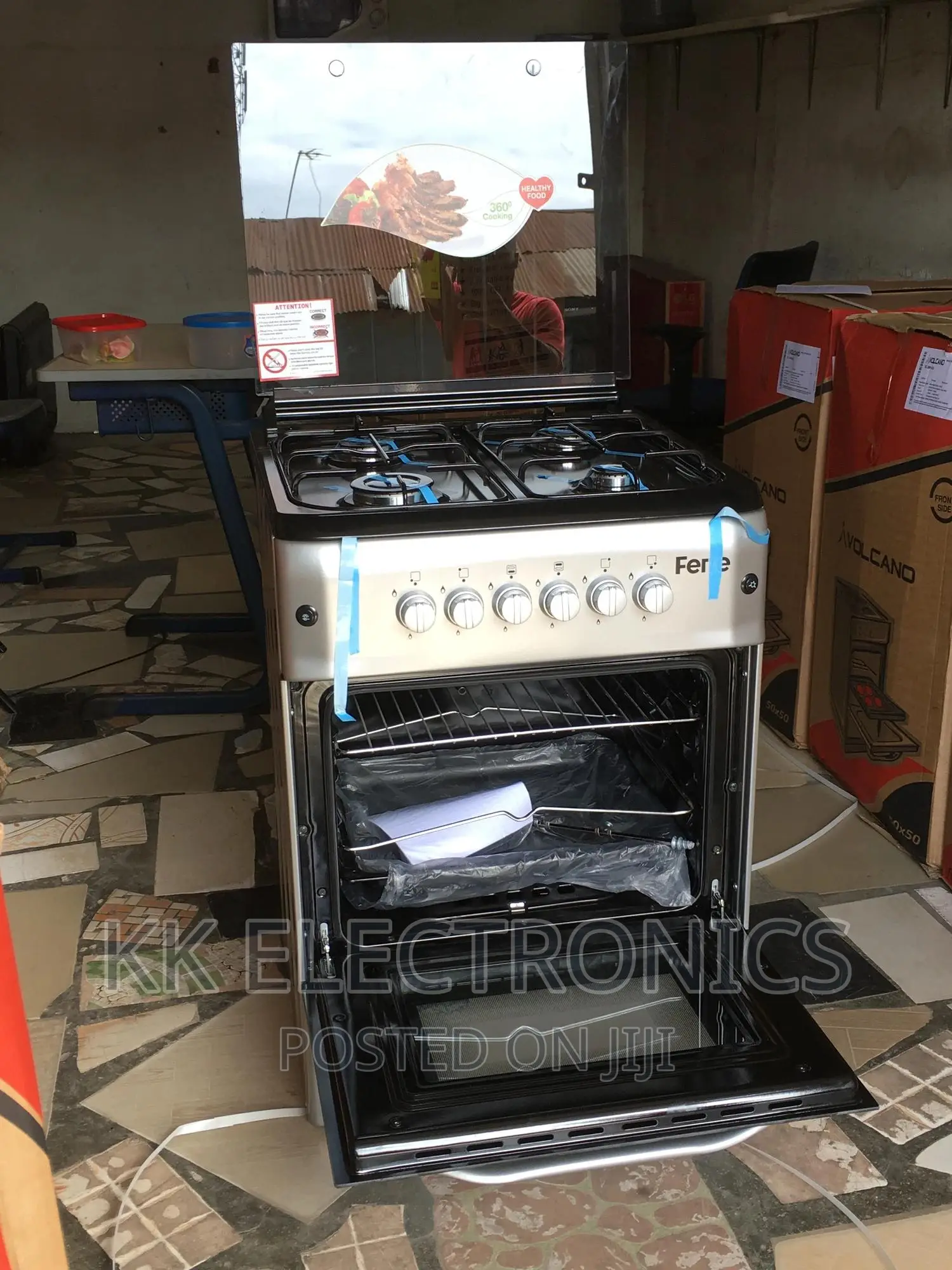 Silver Ferre 4 Burner Gas Cooker in Accra Metropolitan - Kitchen ...