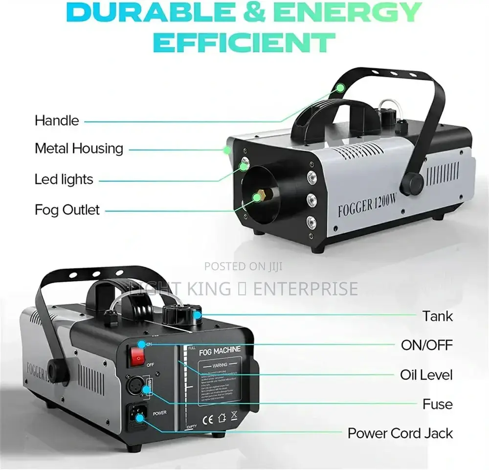 1200W Smoke/Fog Machine With Remote Controller in Accra Metropolitan ...