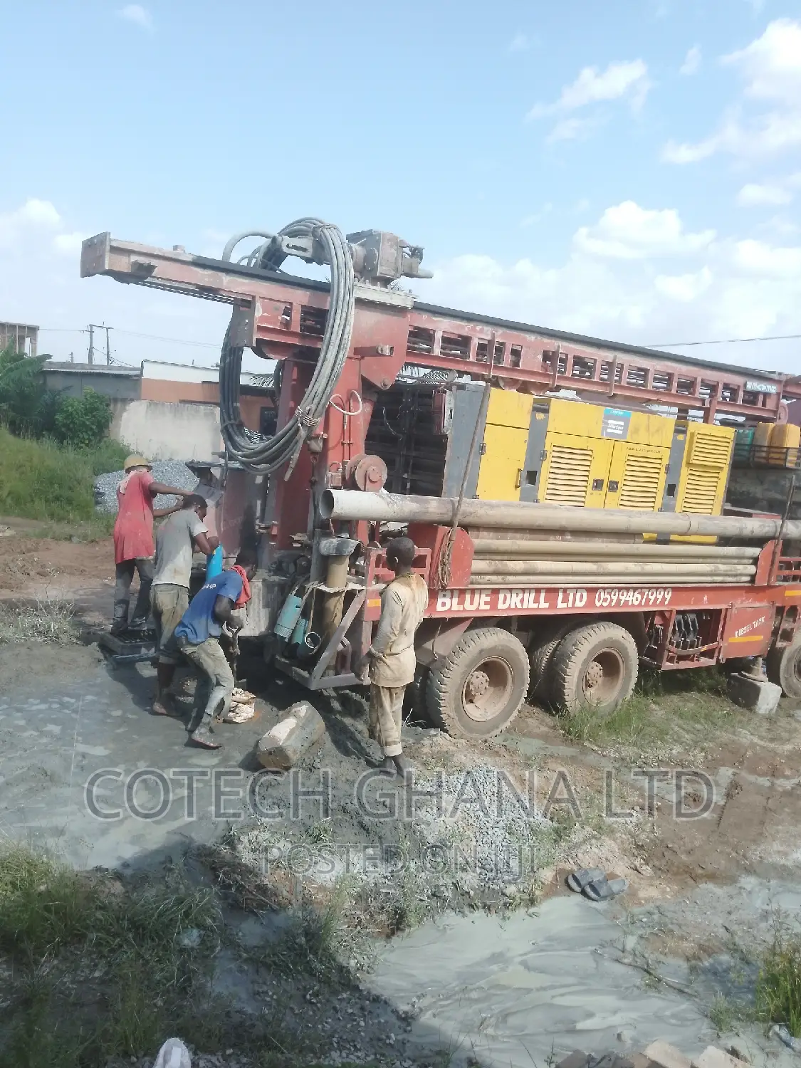 Cotech Borehole Drilling Promotion for sale - CoTech Ghana Ltd Price ...