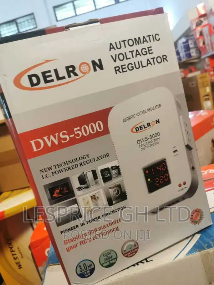 Delron Wall Mounted DWS-5000 Lasting Voltage Regulator 5kva in Osu ...
