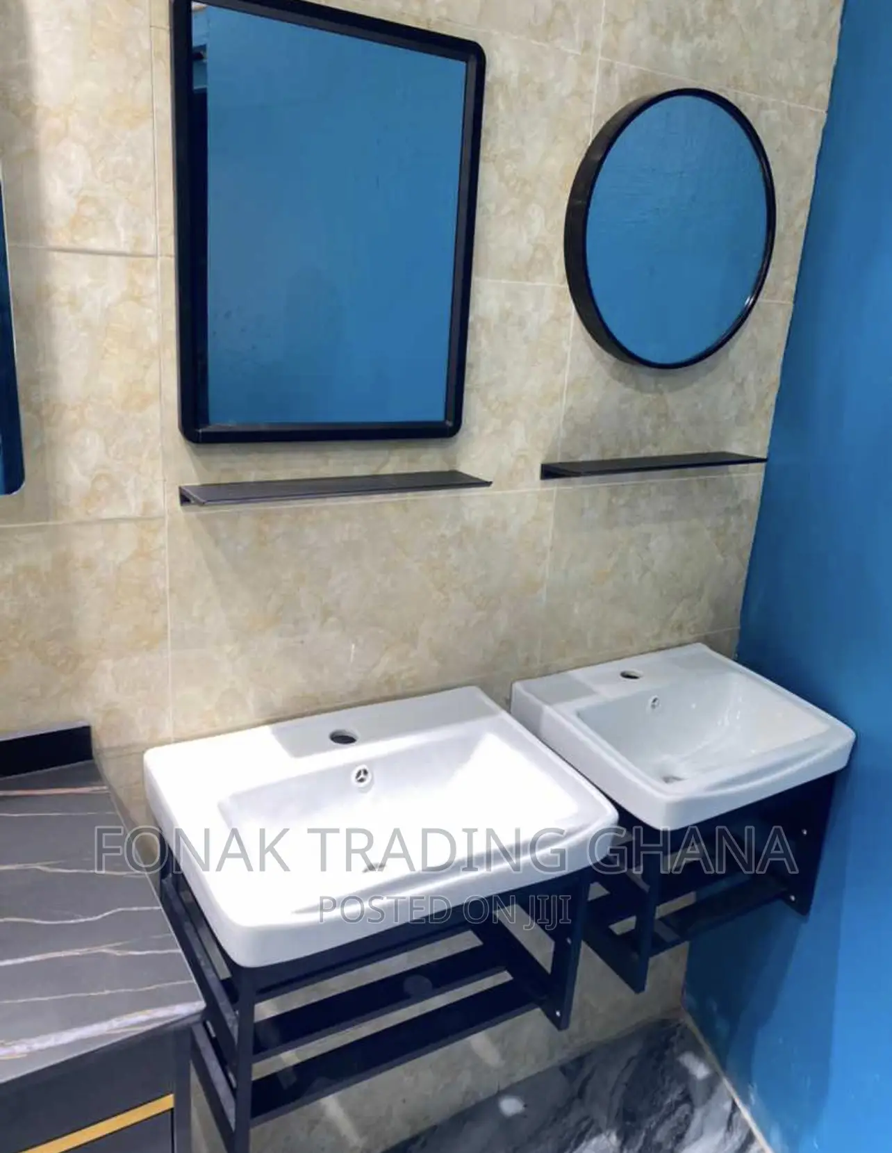 Wash Room Basin , Mirror With Basin in Alajo - Plumbing & Water Supply ...