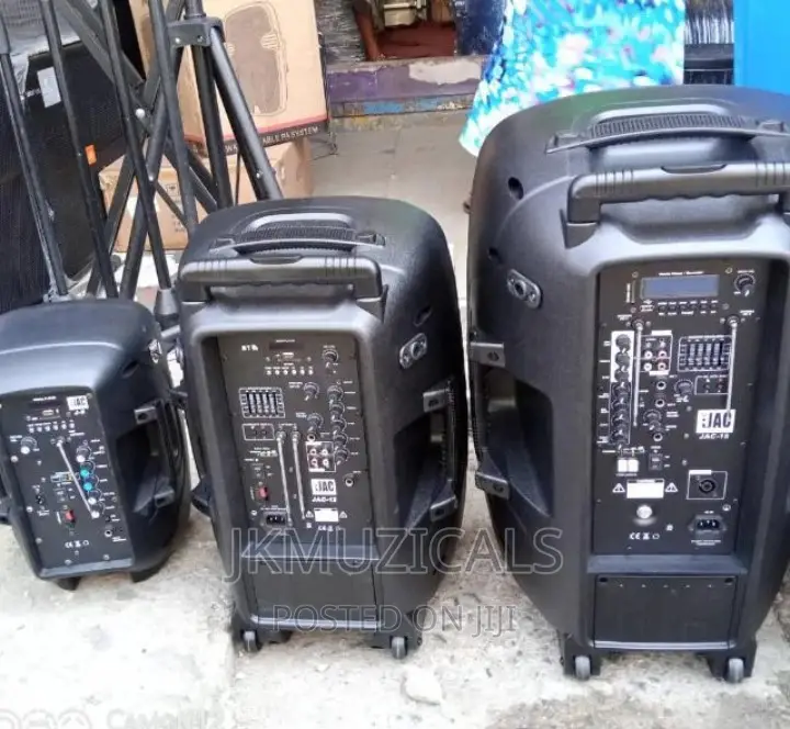 JAC Speaker-15inch_ Complete Set With Mic and Stand in Accra ...