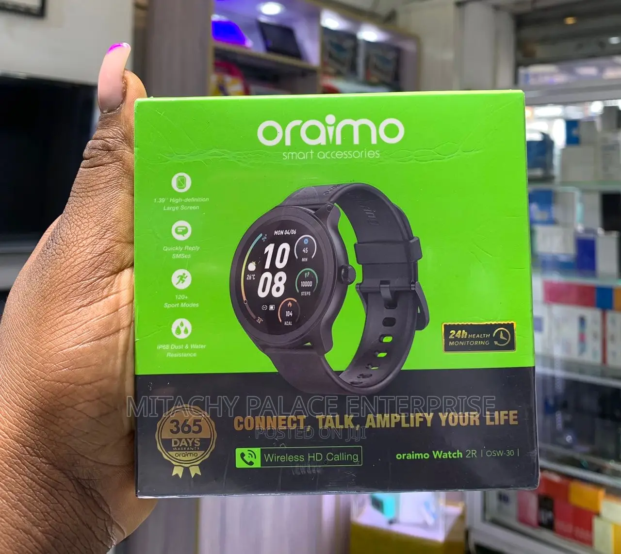 Oraimo Watch 2R in Circle - Smart Watches & Trackers, Mitachy Palace ...