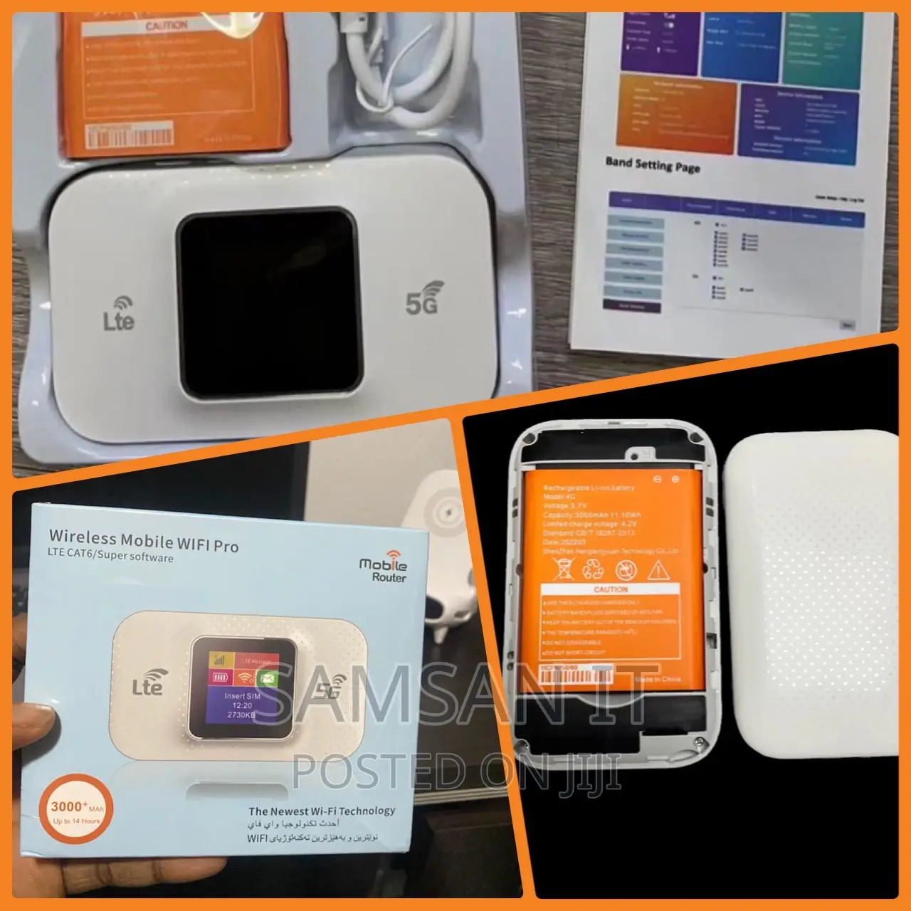 Universal Unlocked 4G Mifi/ Wifi Modem With Screen in Kotobabi ...