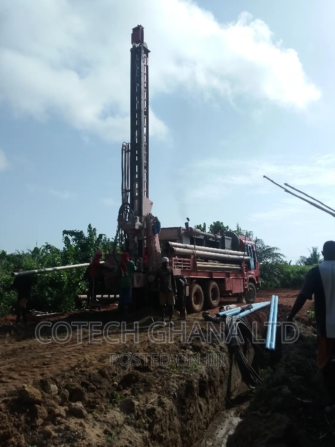 Borehole Drilling, to in Cape Coast Metropolitan - Building & Trade Services, Cotech Ghana Ltd ...