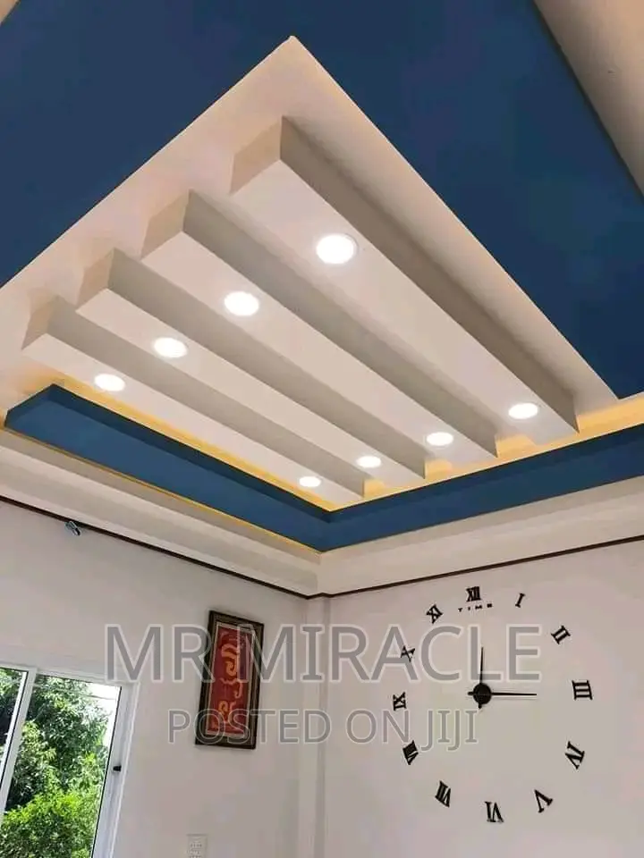 Pop Ceiling, Wallpaper Decorations, Wall Screeding in Accra ...