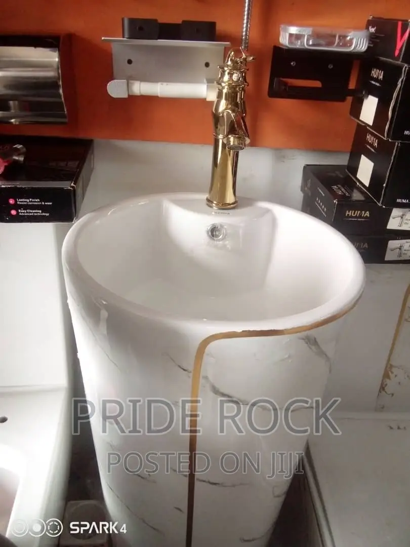 Golden Executive One Piece Wc, Wash Hand Basin and Tap in Accra ...