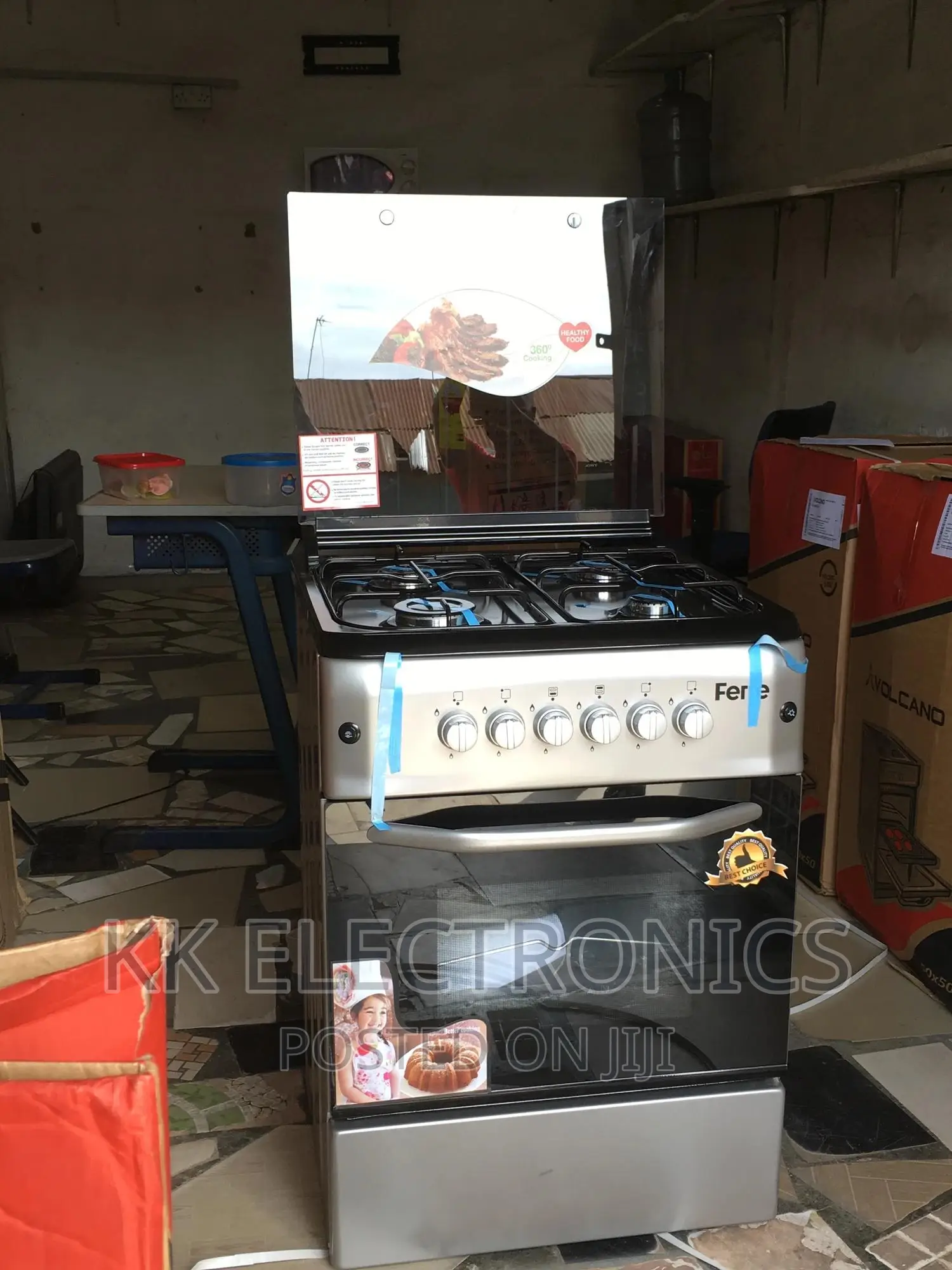 Ferre 4 Burner 60x60 Gas Cooker in Accra Metropolitan - Kitchen ...