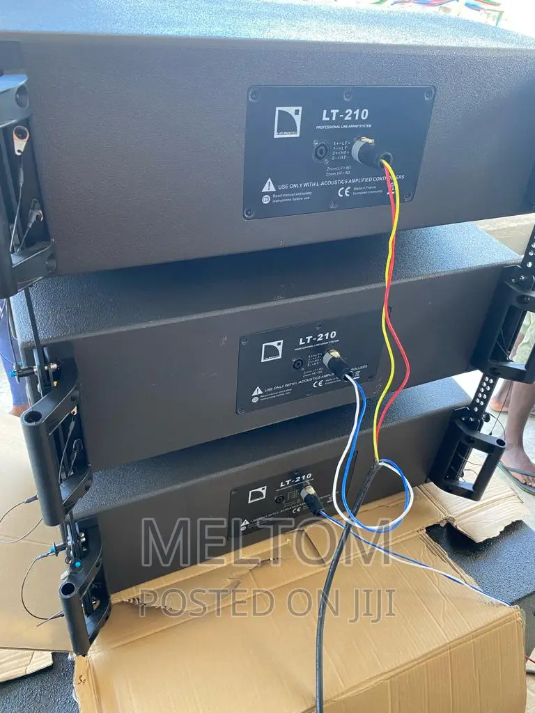 Line Array With Double Bass And Loaded Dj Rack Full Set-up in Accra ...