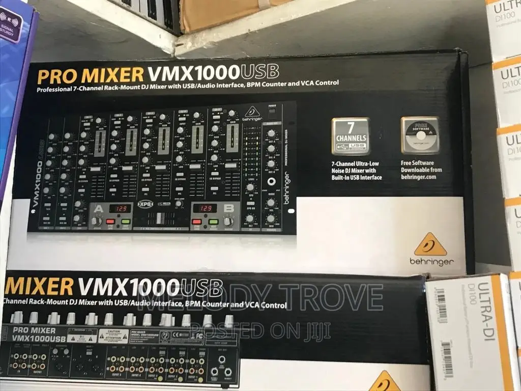 Behringer Pro Mixer VMX1000USB DJ Mixer in Accra Metropolitan - Audio ...