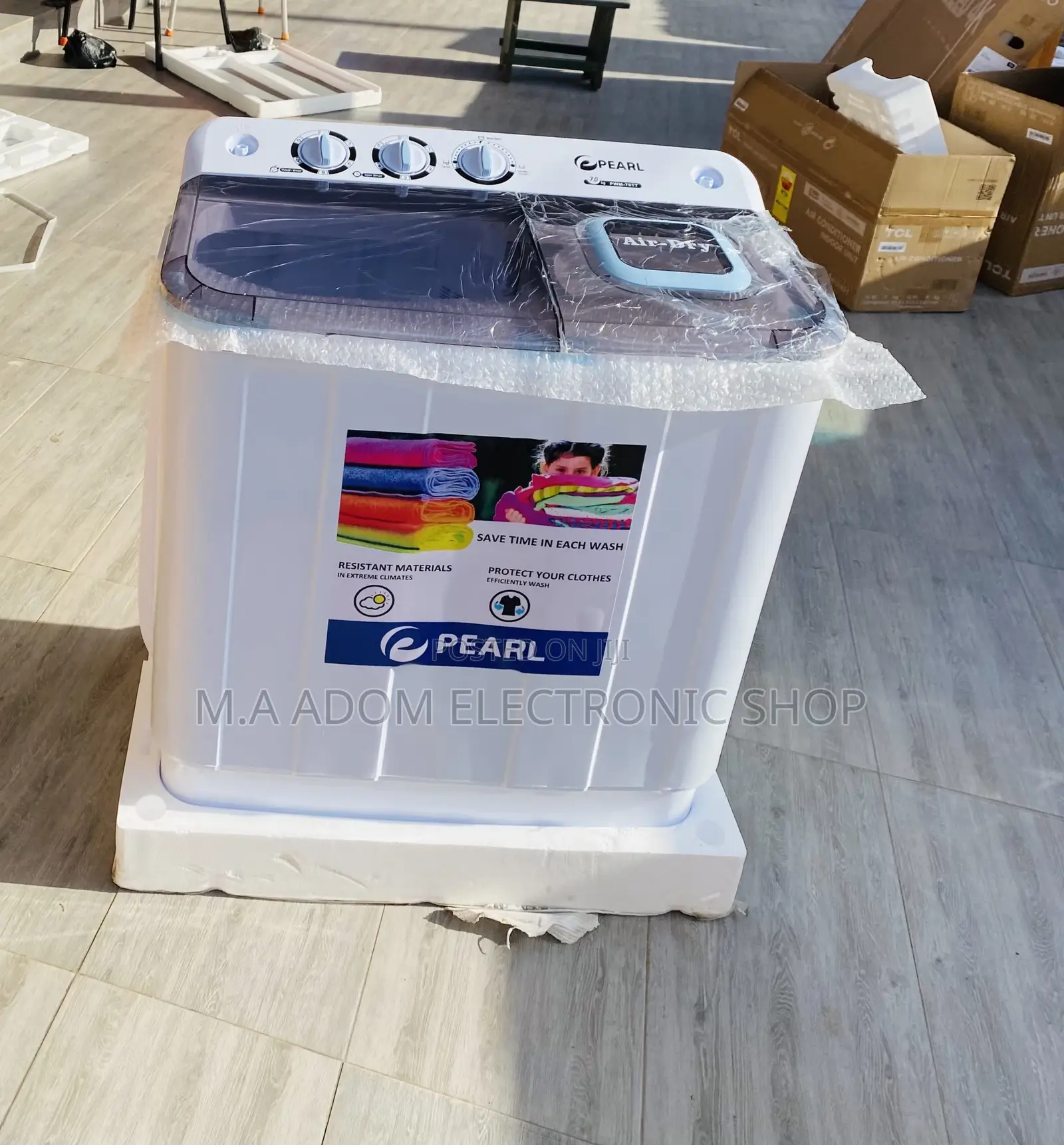 Best Pearl 12kg Top Load Electric Washing Machine(White) in Adabraka ...