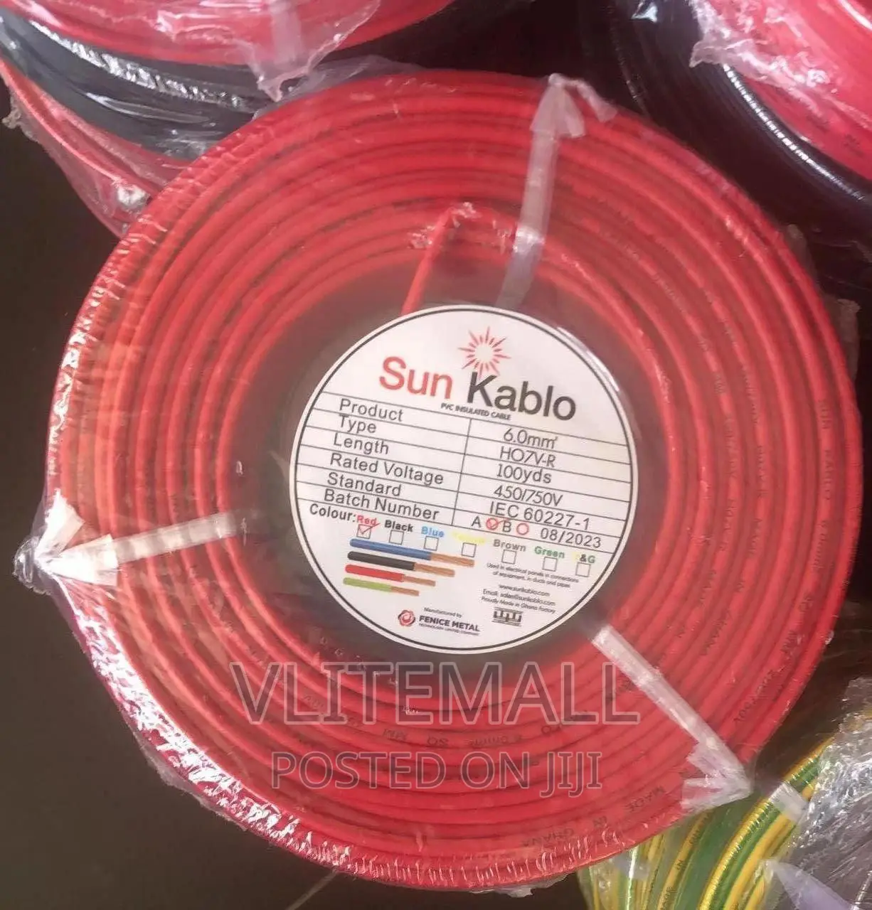 Sun Kablo 6mm Cable Metal in Accra New Town - Electrical Equipment ...