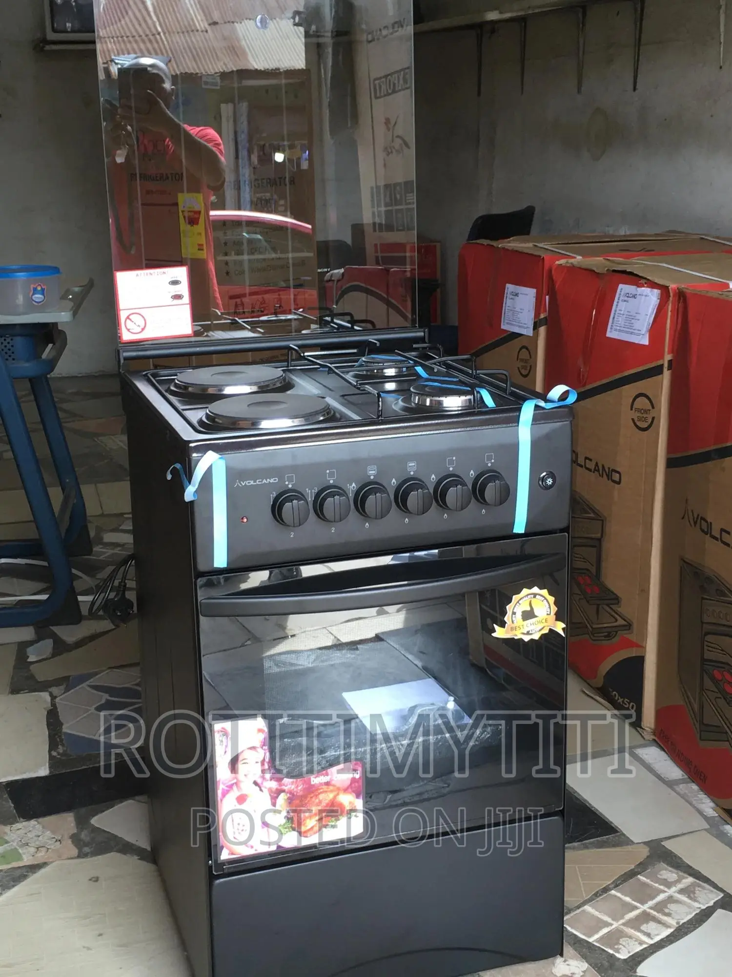 Volcano Black 2 Gas 2 Electric Gas Stove in Accra Metropolitan ...