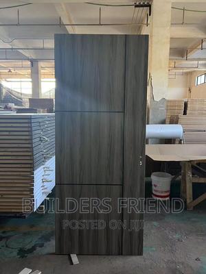 Standard PVC Wooden Door+Frame+Locks Complete in Box in Odorkor - Doors ...
