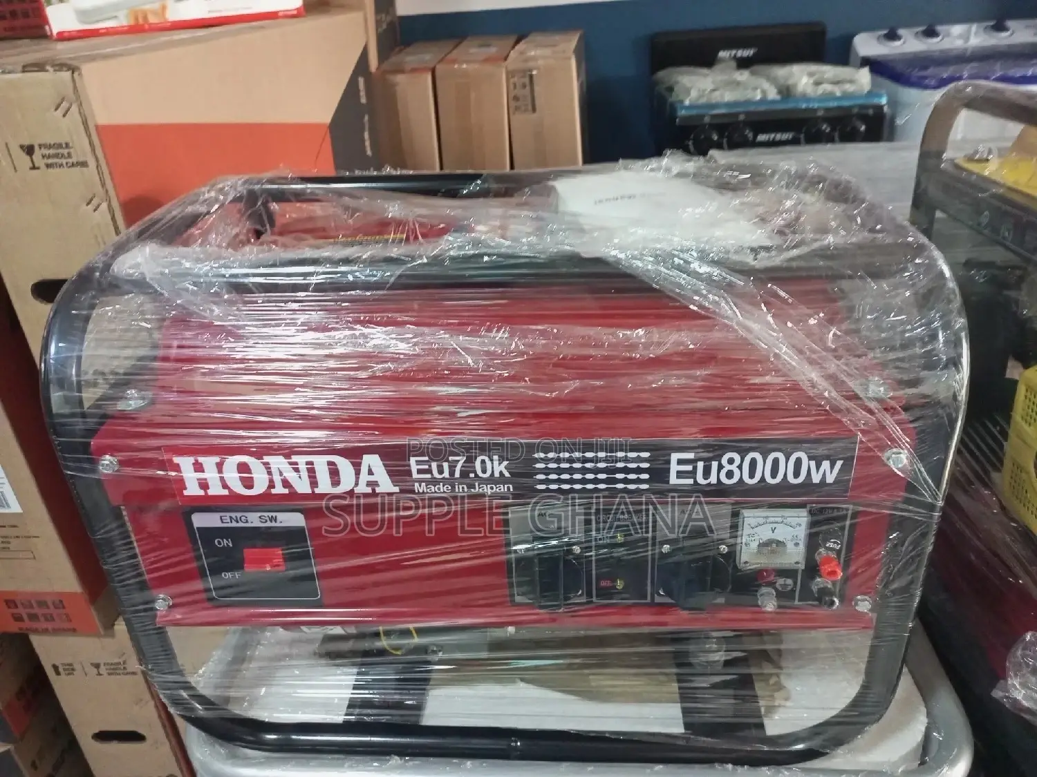 7.0kva Honda Generator Made in Japan Brand New Generator in Avenor Area ...