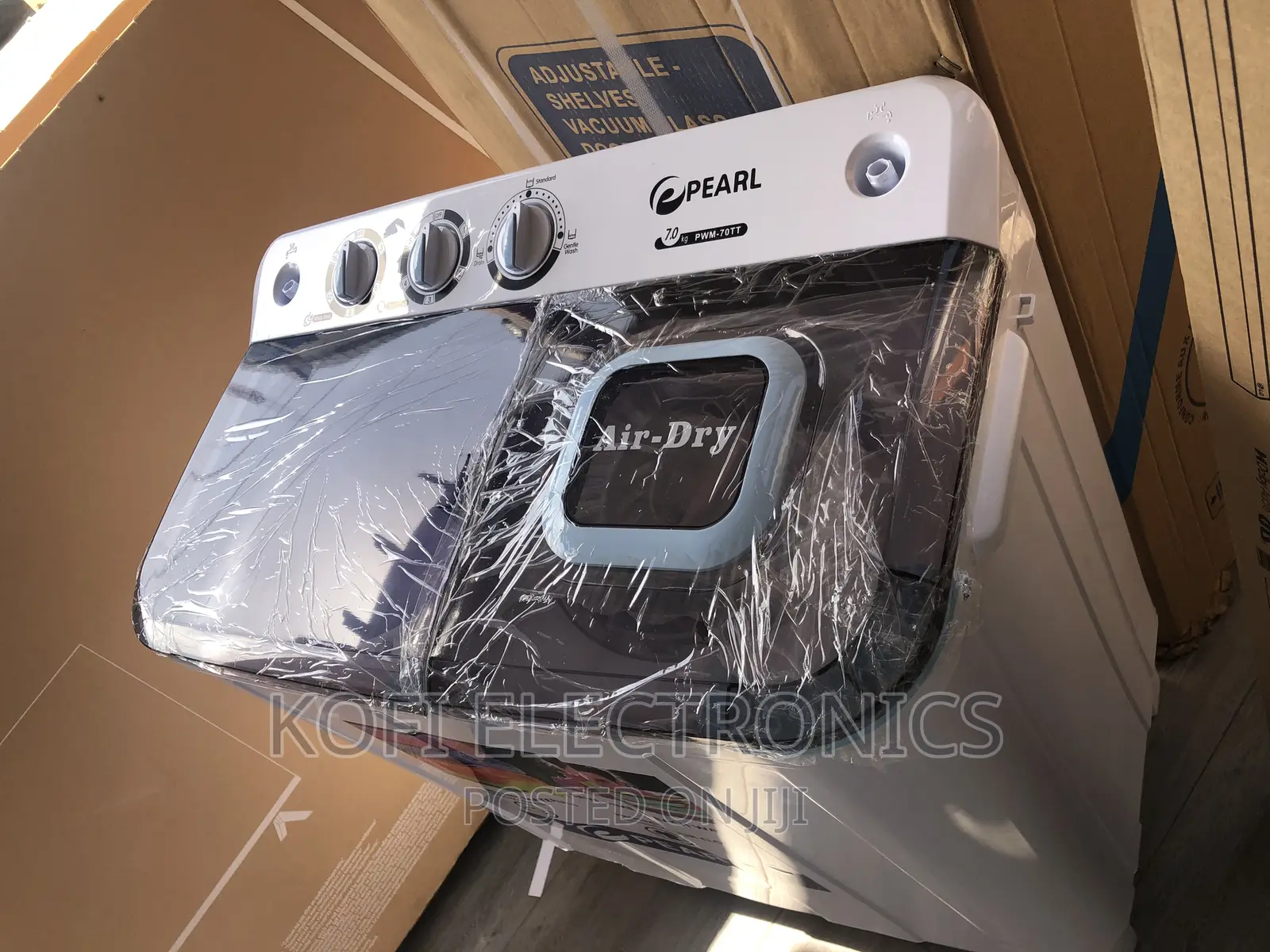 Anti Rat Bottom Pearl 7kg Twin Tub Semi Auto Washing Machine in Accra ...