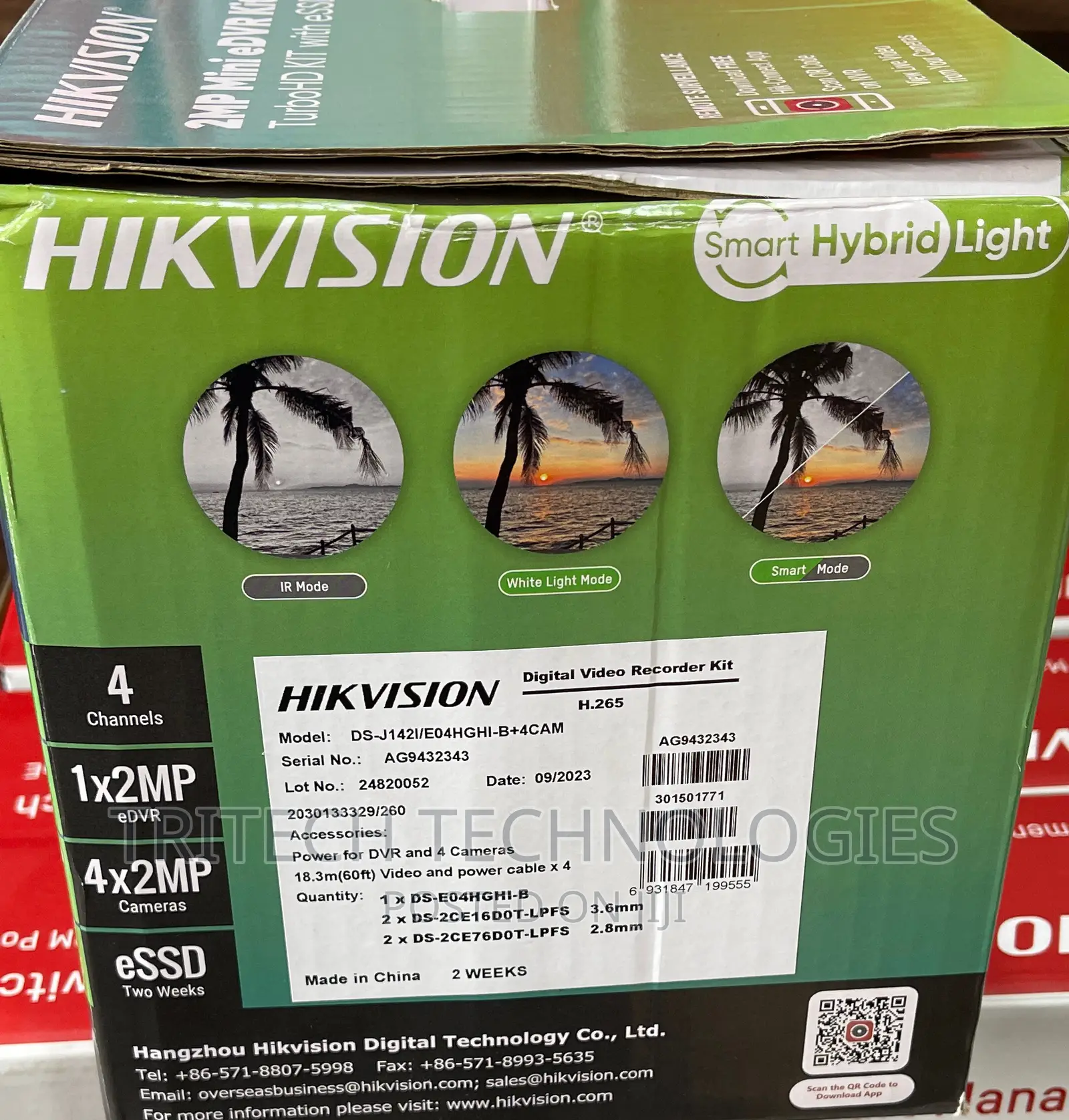 Hikvision 2mp Mini Edvr 4ch Full Color KIT + 330gb in Lapaz - Security ...