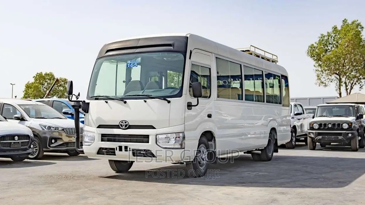 New Toyota Coaster 2023 Beige in Spintex - Buses & Microbuses, Teser ...