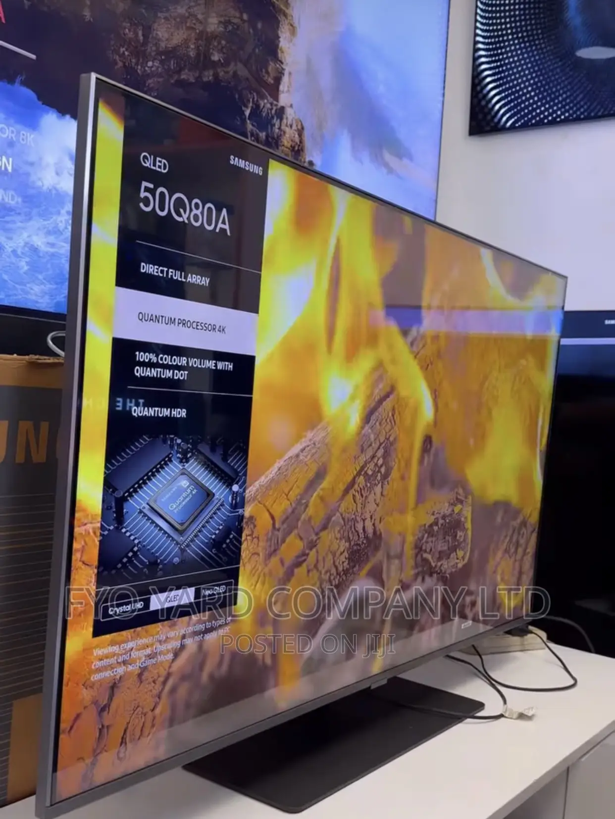 SAMSUNG 50-Inch Class QLED Q80A Series - UHD Direct Full in Accra Metropolitan - TV & DVD ...