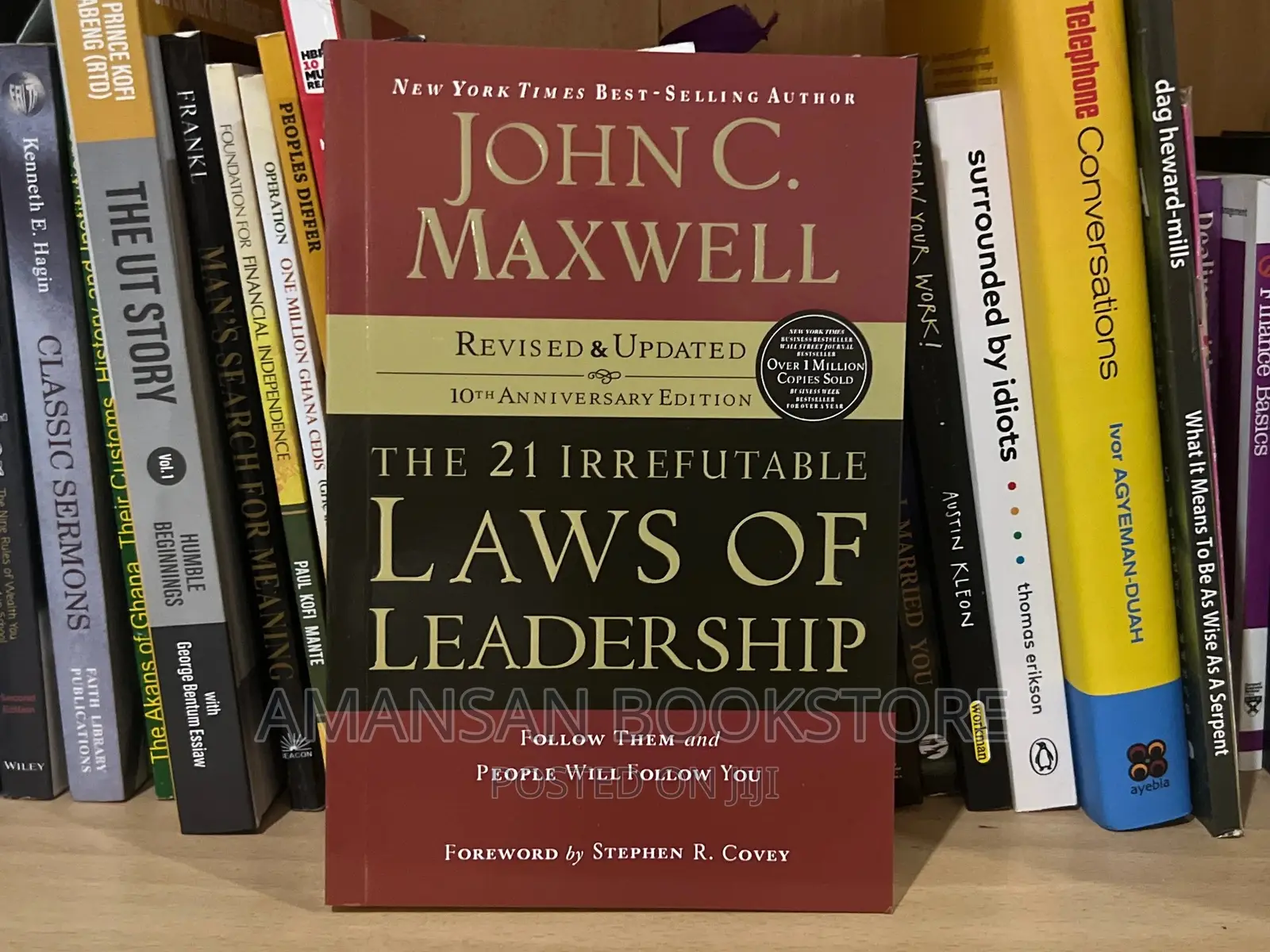 The 21 Irrefutable Laws of Leadership in Spintex - Books & Games ...