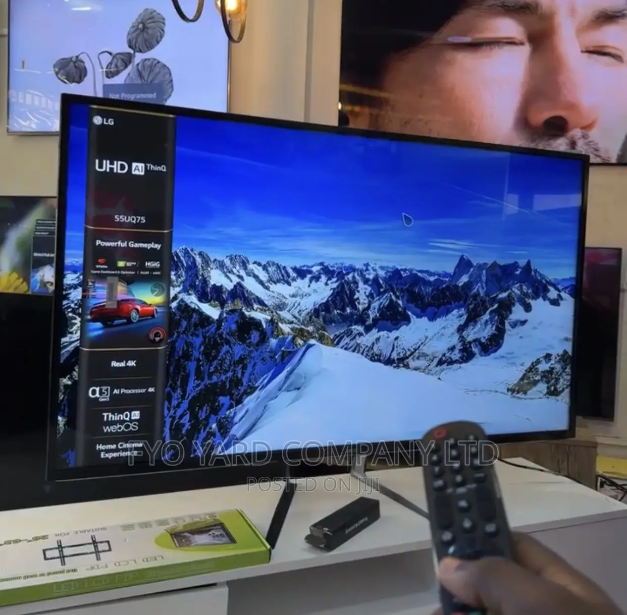 Enjoy the LG LED UQ75 55 Inch Smart Satellite TV in Accra Metropolitan ...