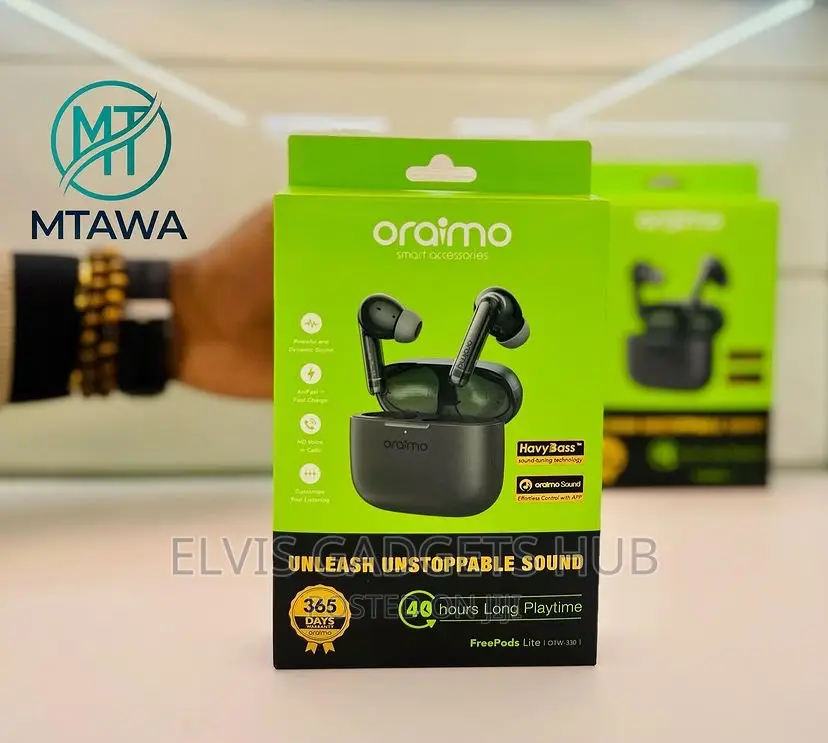 Oraimo Freepods Lite in Tema Metropolitan - Headphones, Elvis Gadgets ...