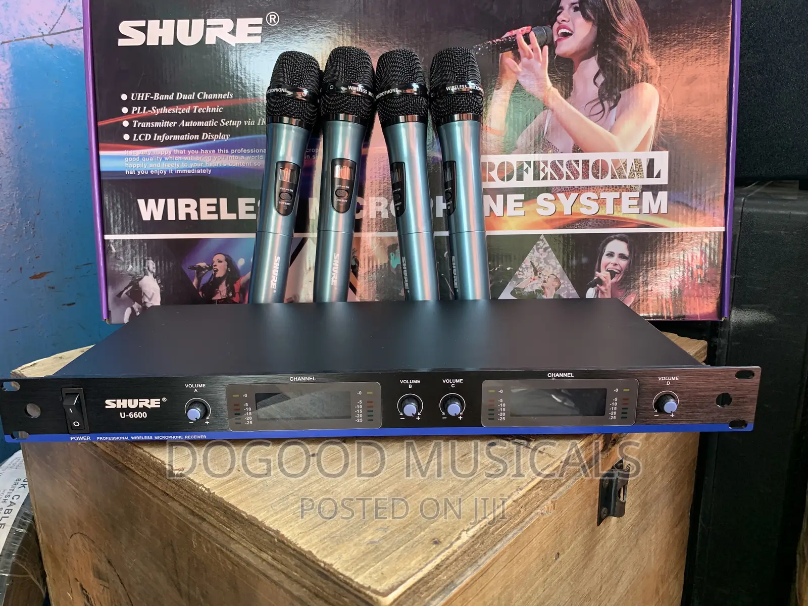 SHURE U-6600 4in1 Long Range Wireless Microphone in Accra Metropolitan ...