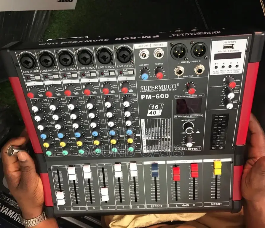 Super-Multi 6-Channel USB Powered Mixer Amplifier in Accra Metropolitan - Audio & Music ...