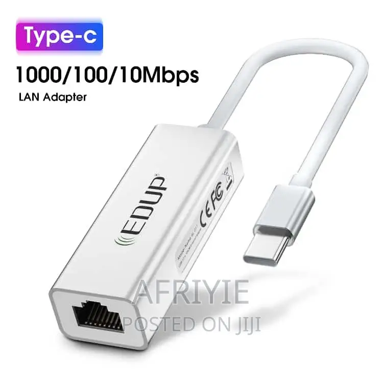 EDUP GIGABYTE USB / Type C to Ethernet Adapter RJ45 Port in Pokuase ...